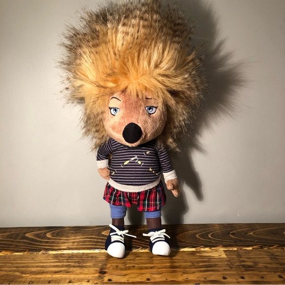 Universal | Toys | Ash Porcupine Plush The Movie Sing Stuffed Animal ...